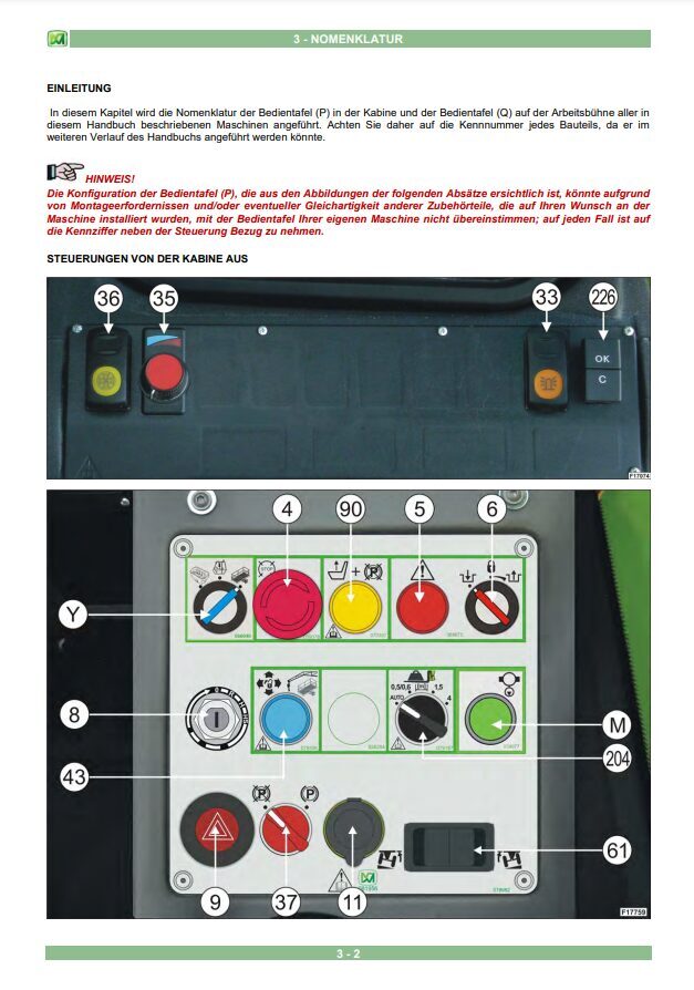 Merlo Panoramic MERlin + CDC ab 2013 (P40.9-P38.12-P38.13-P38.14-P40.17 ...
