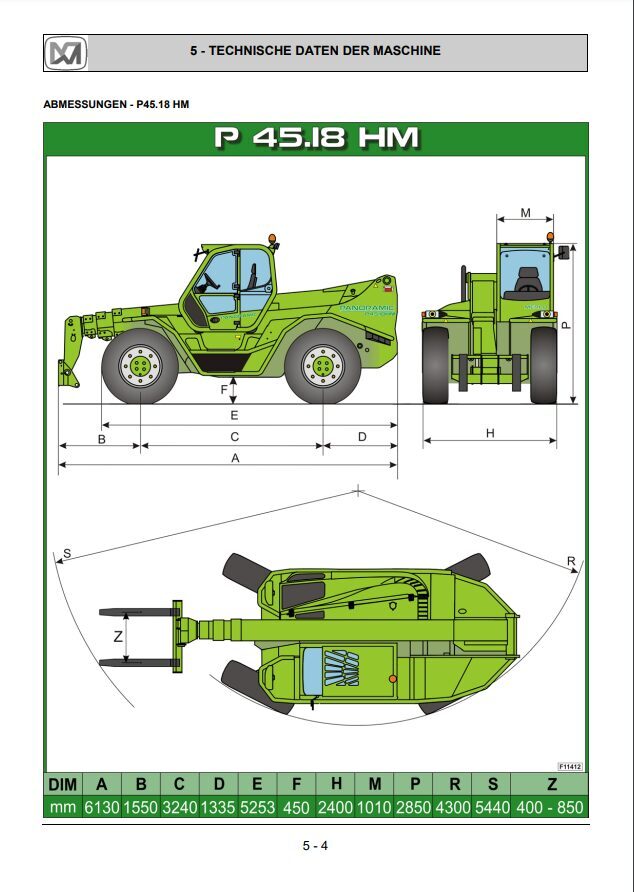 Merlo Panoramic P120.10 – P101.10 – P65.14 – P50.18 – P45.18 K-HM ...