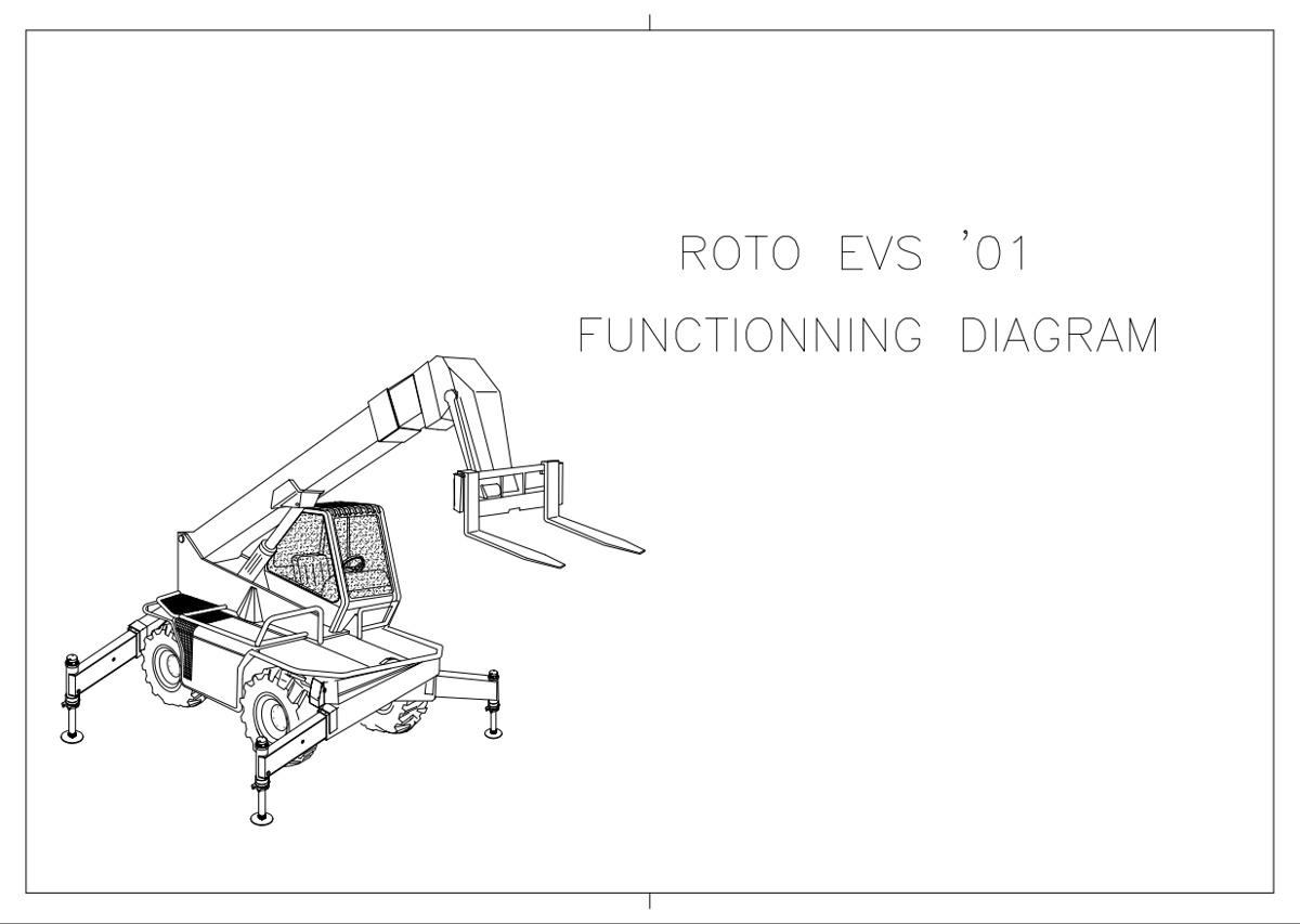 Merlo ROTO EVS (R40.18 – R40.21) AB SAV 714561 Hydraulic & Electrical ...