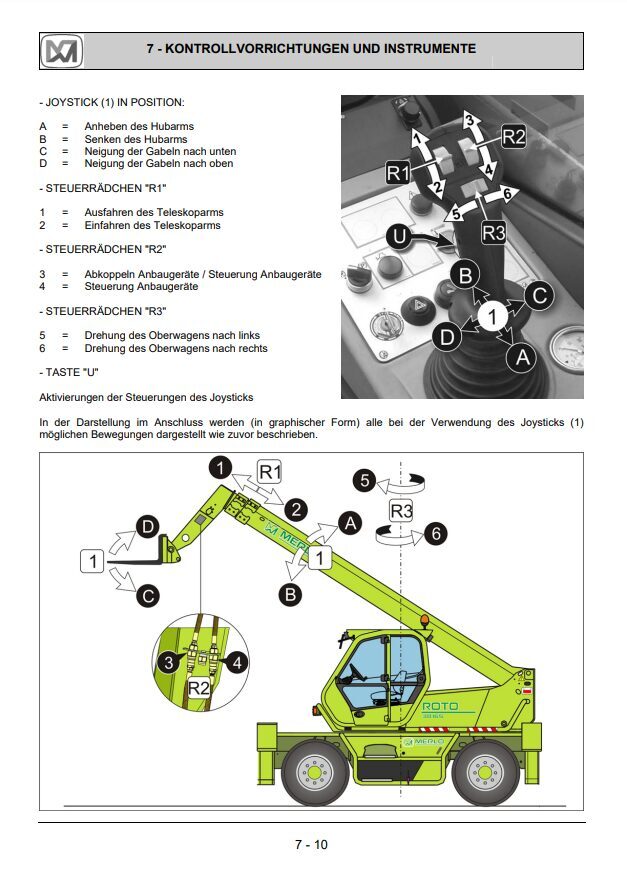 Merlo ROTO IMS (R38.14 – R38.16 – R50.10S bis SAV C036141) Service ...