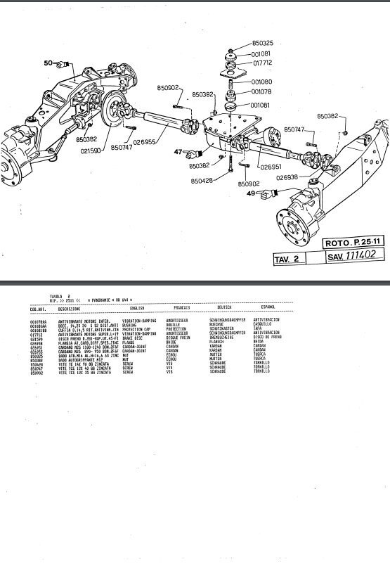 Merlo ROTO XS (R30.13) Parts Manual, Hydraulic & Electrical Diagram DE ...