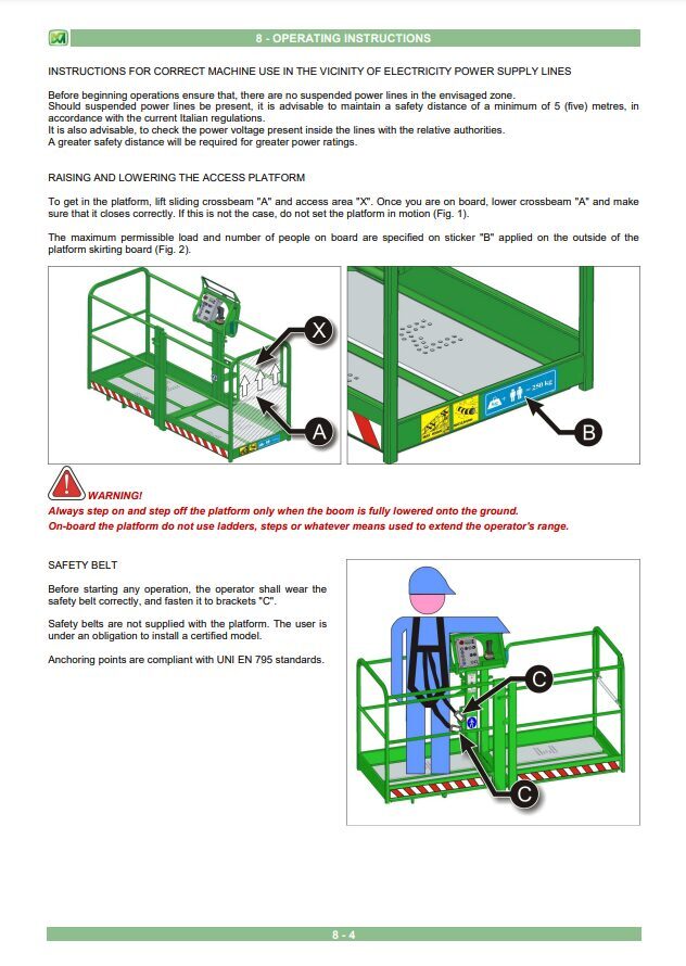 Merlo MPR20 (2008) Service Manual, Parts Manual, Hydraulic & Electrical ...