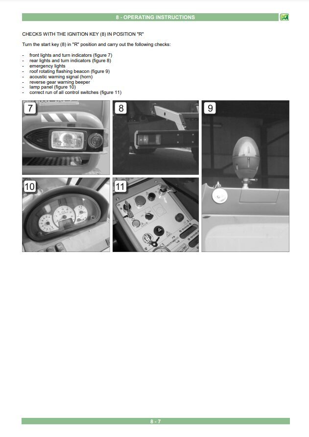 Merlo MPR20 (2008) Service Manual, Parts Manual, Hydraulic & Electrical ...