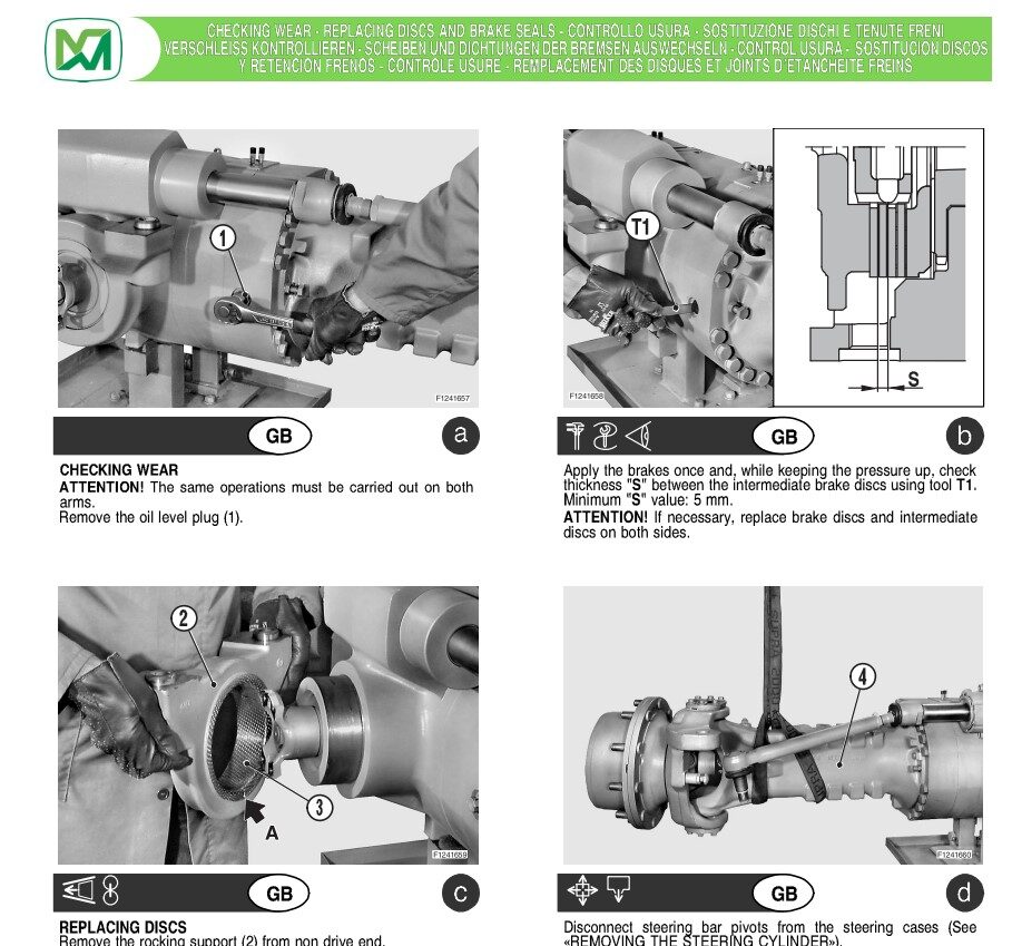 Merlo P101.10 Axle Assembly Maintenance manual ENG [PDF] - Panoramic ...