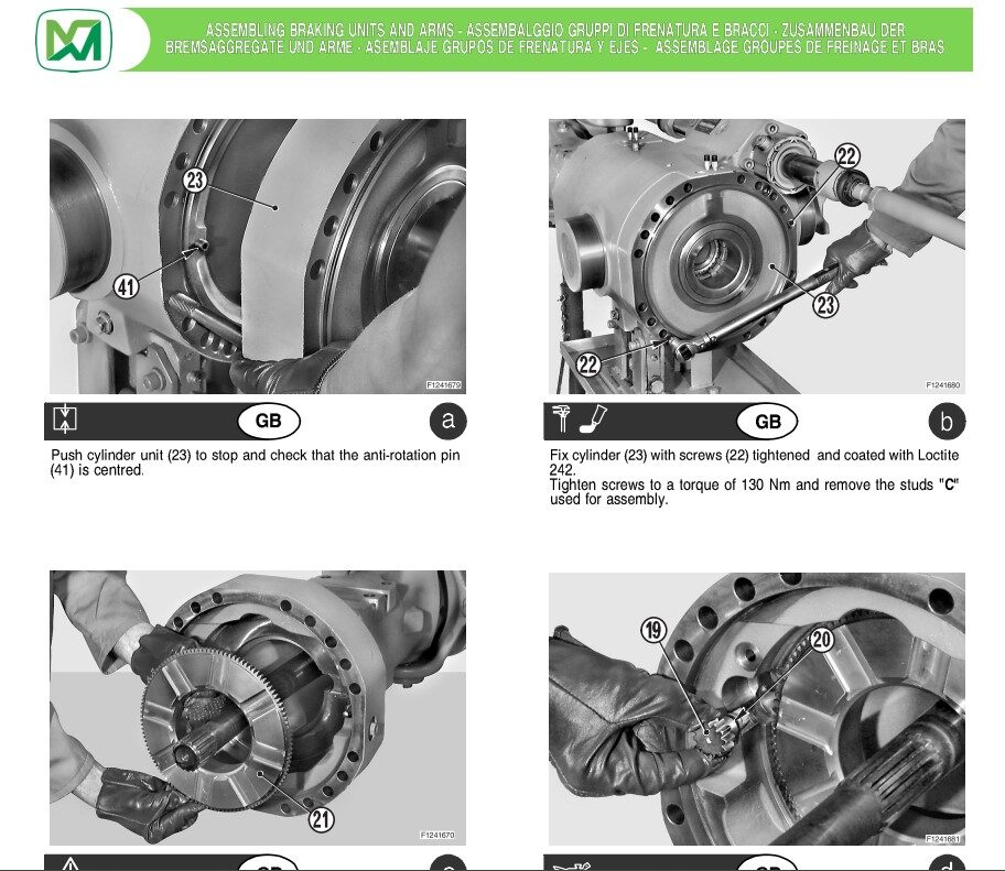 Merlo P101.10 Axle Assembly Maintenance manual ENG [PDF] - Panoramic ...