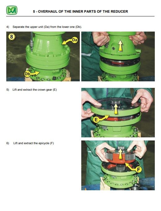 Merlo Roto Turret Rotation Dismounting Service Manual ENG [PDF] - Roto ...
